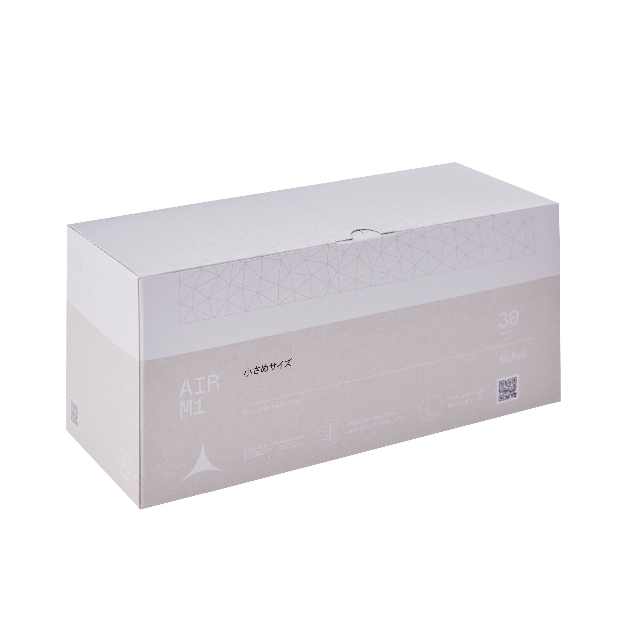 【まとめ買い特別価格】AIR M1（エアーエムワン）小さめサイズ 30枚入 3箱セット 3枚ノベルティ付き 送料無料 – NafiaS OFFICIAL STORE